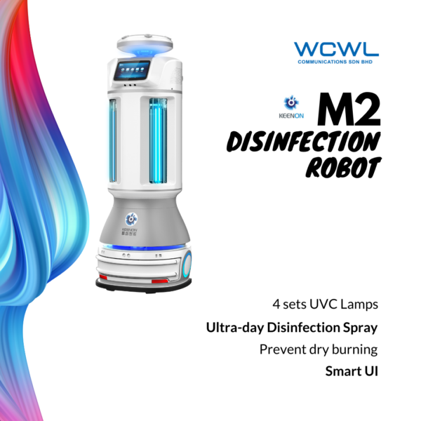 Keenon M2 Disinfection Robot | WCWL Communications Keenon M2 Disinfection Robot | WCWL Communications